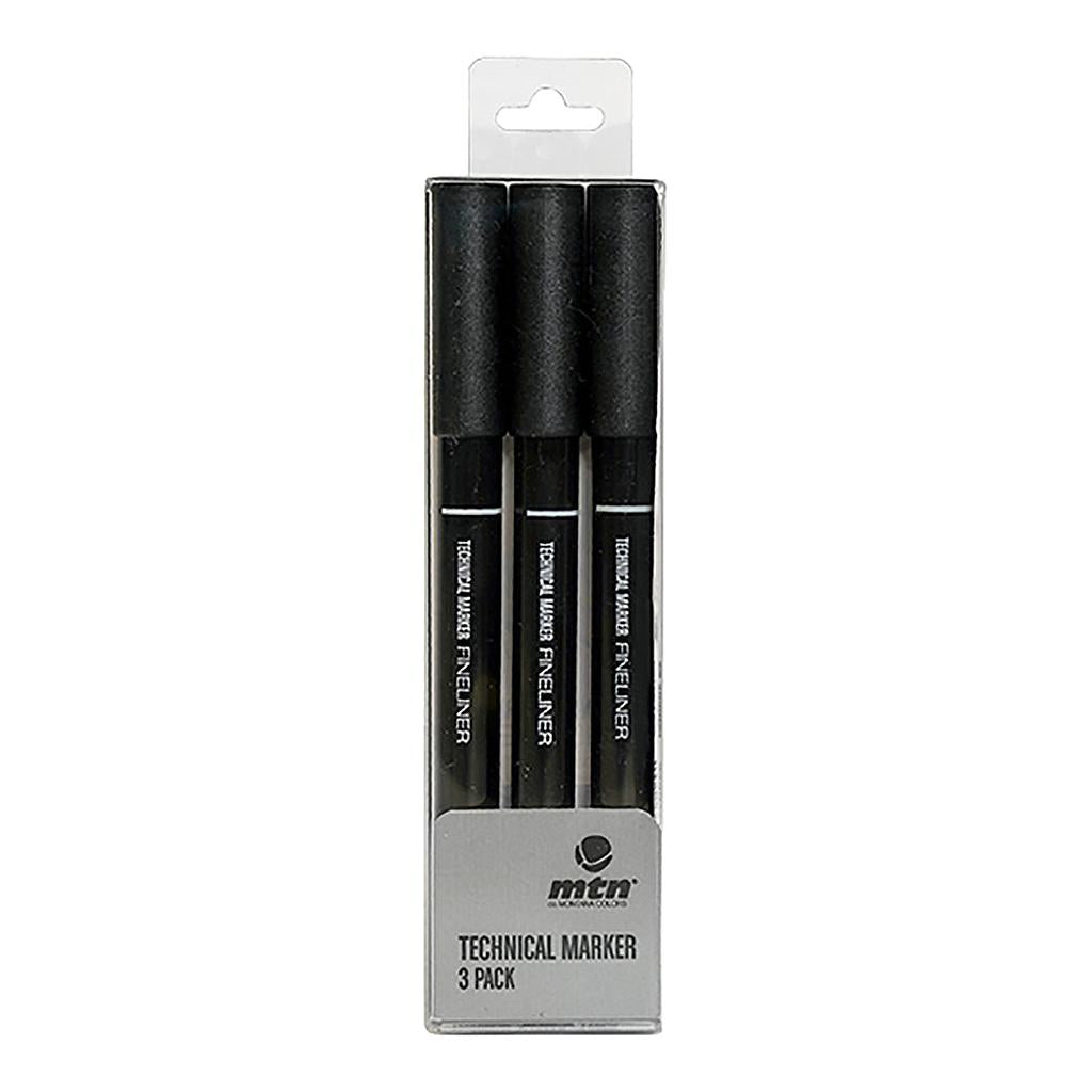 MTN Technical Marker 3 Set Metallic – Markers N Pens